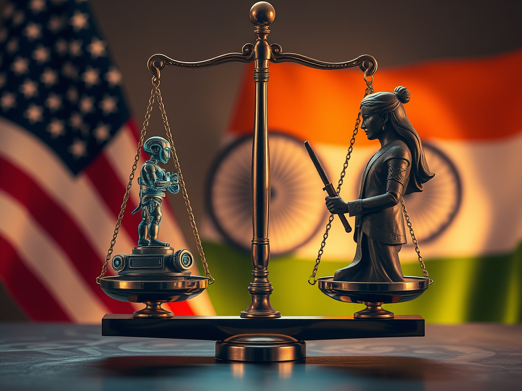 AI Created This Art: Who Owns the Copyright in the USA and India ...